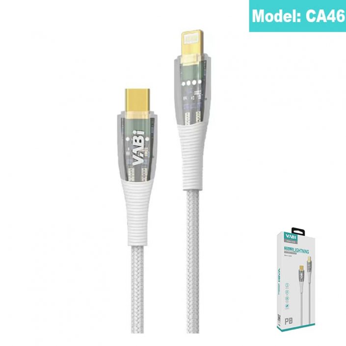 VABi_CA46_Type C to Lightning PD Cable - VABi | SATISFY LIFE NEED.